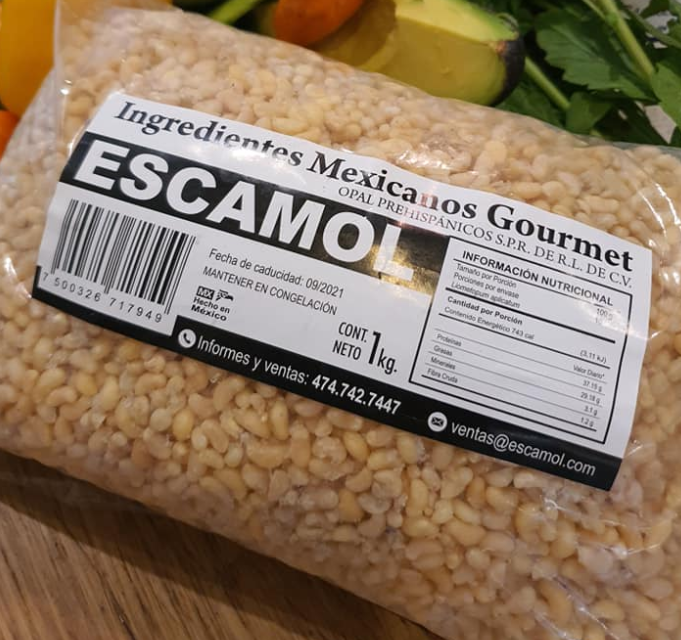 Edible Insects : Escamoles – Masa Americana