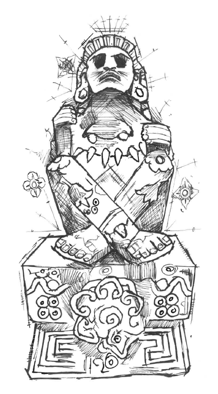 Xochipilli and the Zapote – Masa Americana